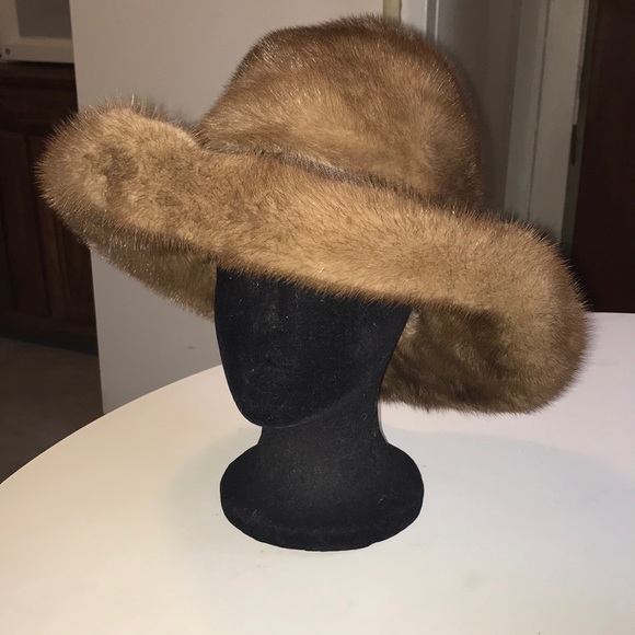 Evans | Accessories | Mink Full Brim Hat | Poshmark